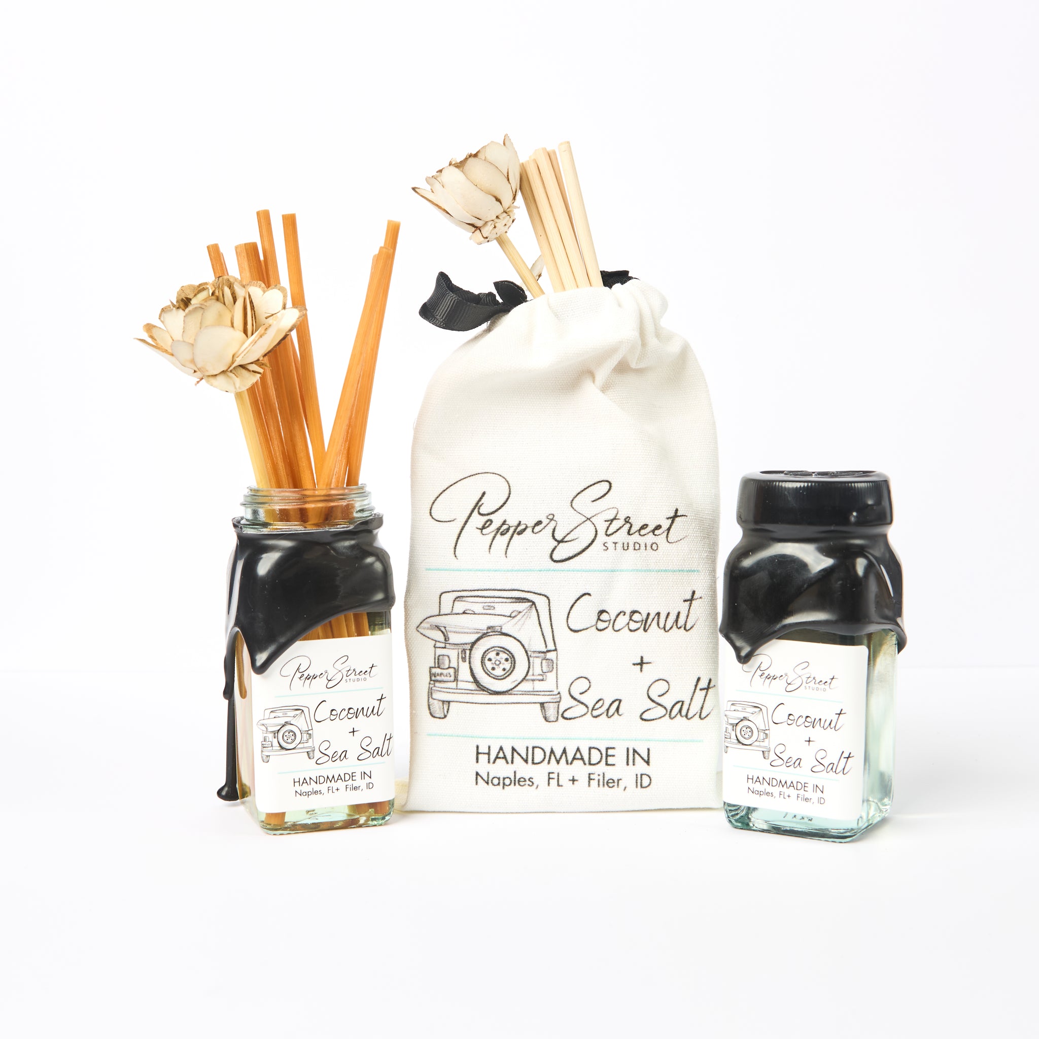 Coconut + Sea Salt Mini Room Diffuser